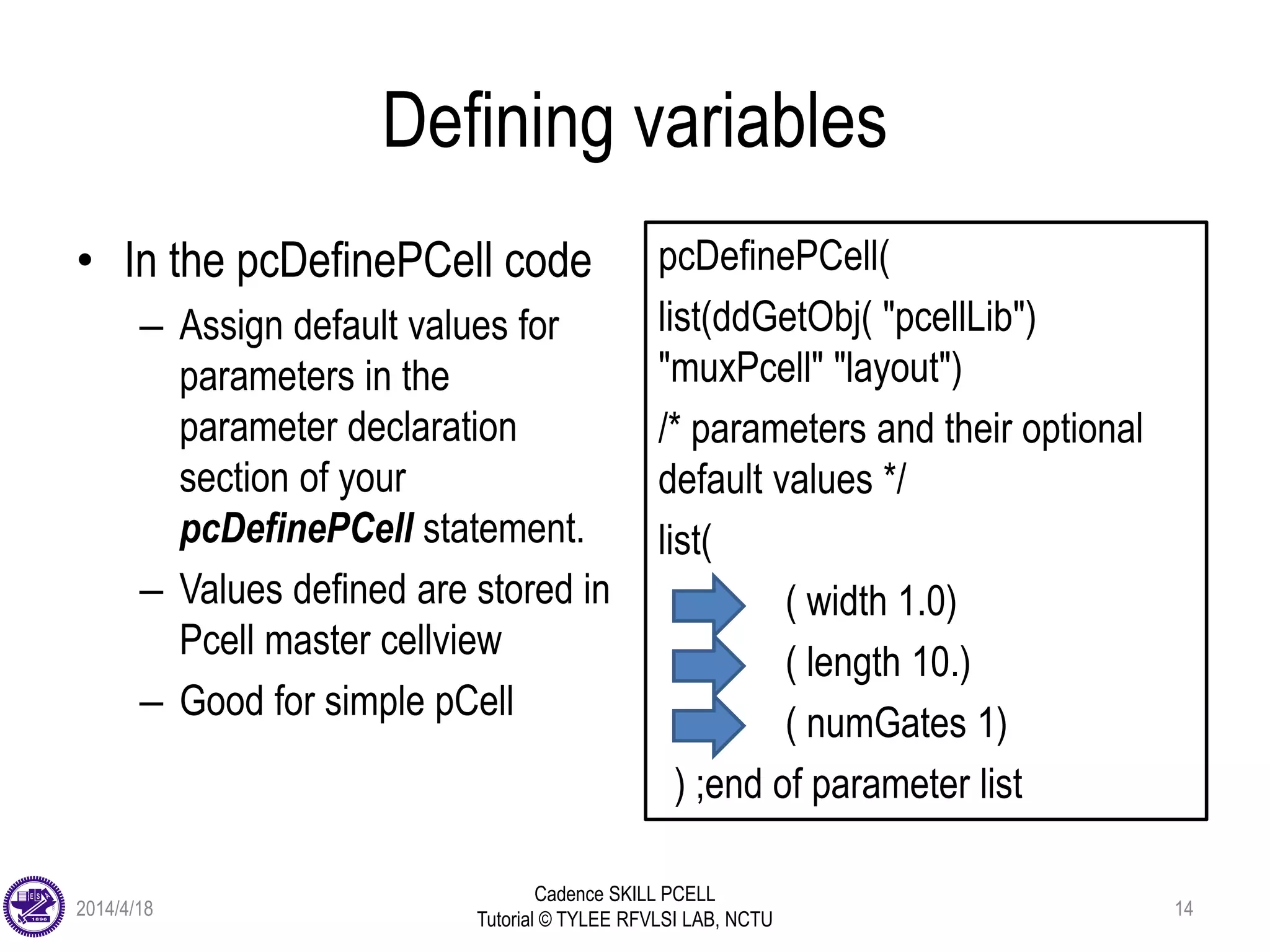Cadence P-cell tutorial | PDF