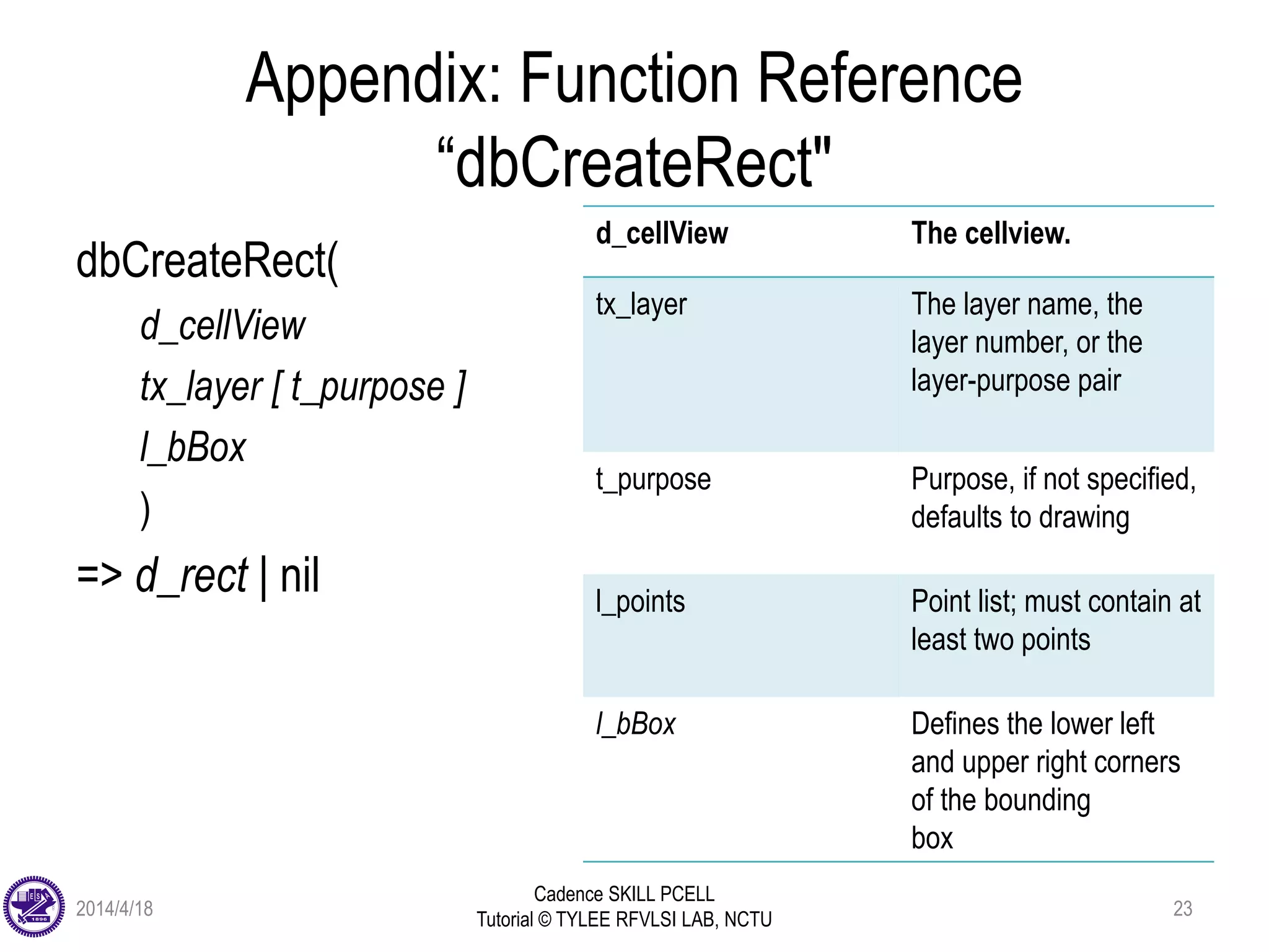 Cadence P-cell tutorial | PDF