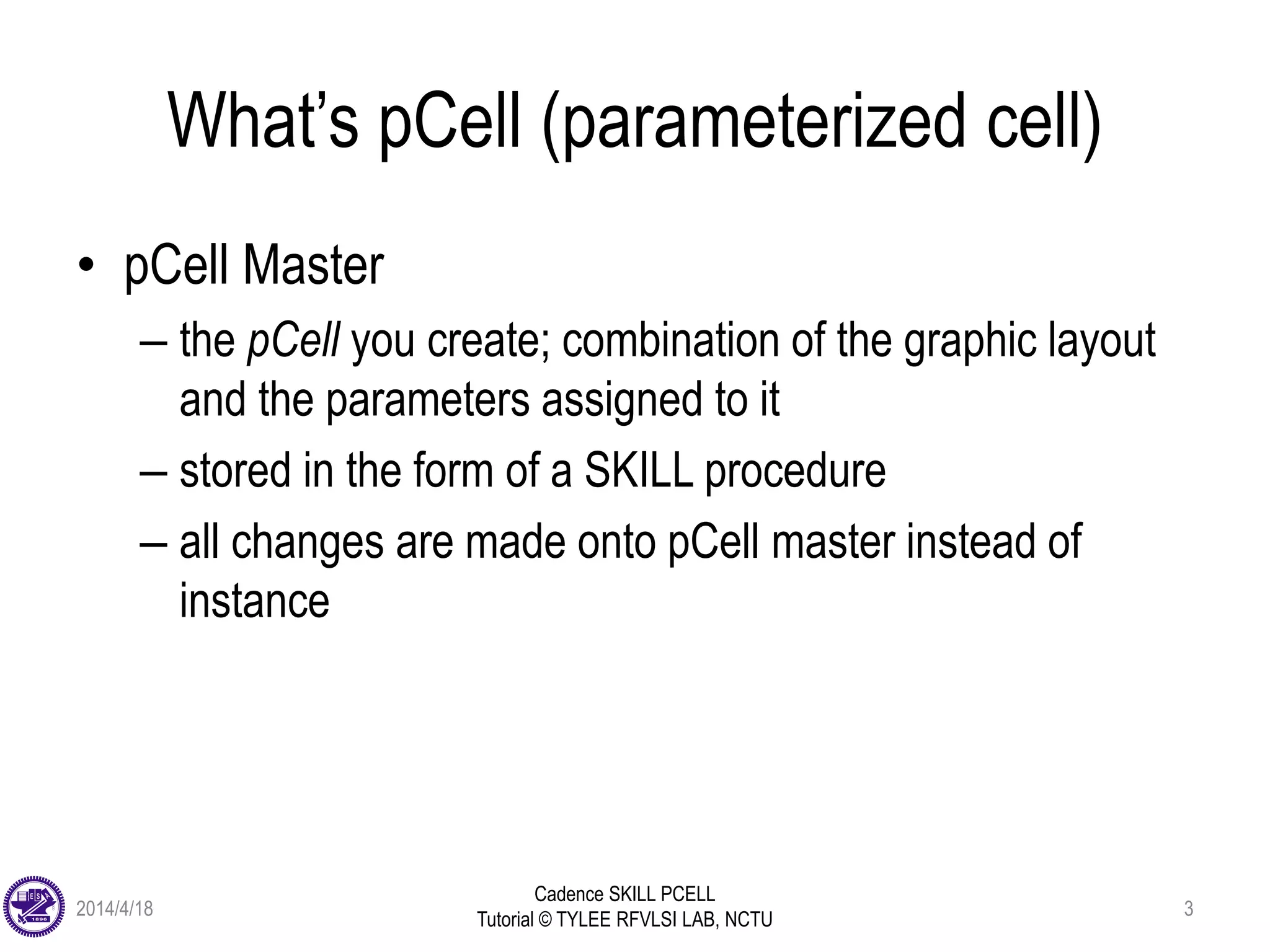 Cadence P Cell Tutorial Pdf Web Development Internet
