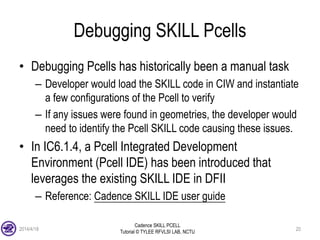 Cadence P-cell tutorial | PDF | Web Development | Internet