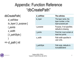 Cadence P-cell tutorial | PDF