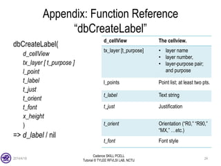 Cadence P-cell tutorial | PDF