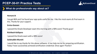 PCEP-30-01 Practice Tests | PPT