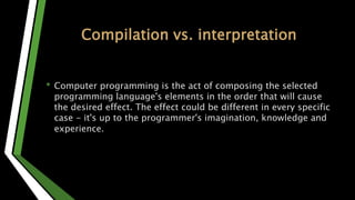 PCEP Module 1.pptx | Programming Languages | Computing