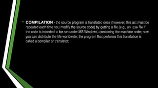 PCEP Module 1.pptx | Programming Languages | Computing