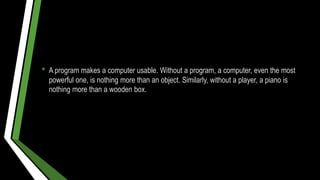 PCEP Module 1.pptx | Programming Languages | Computing