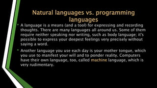 PCEP Module 1.pptx | Programming Languages | Computing