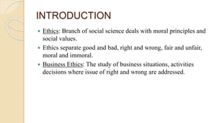 Business Ethics | PPT