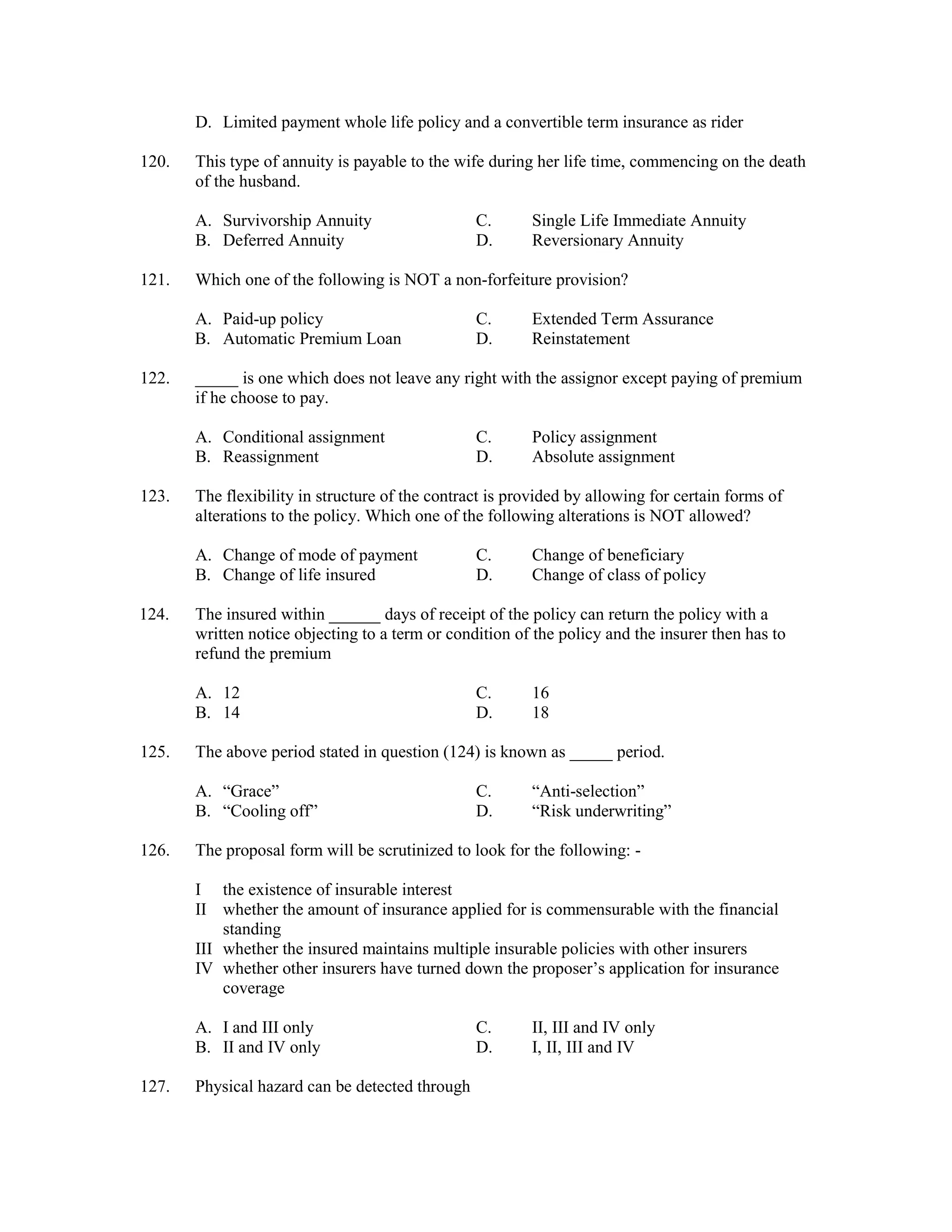 PCE Sample Exam_1 | PDF