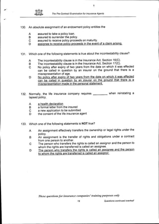 Pce trial ques english | PDF