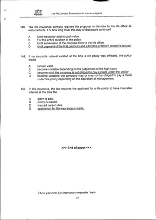 Pce trial ques english | PDF