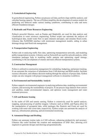 Programming in Civil Engineering_UNIT 1_NOTES | PDF | Programming ...