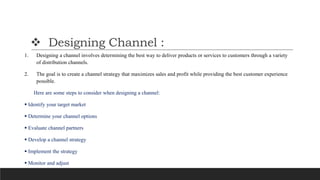 Pharmaceutical Marketing Channel presentation | PPTX