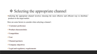 Pharmaceutical Marketing Channel presentation | PPTX