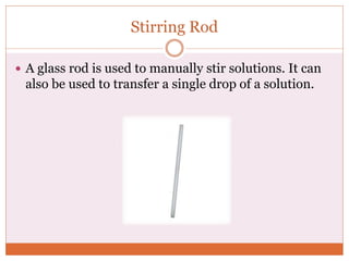 common laboratory apparatus ppt | PPTX