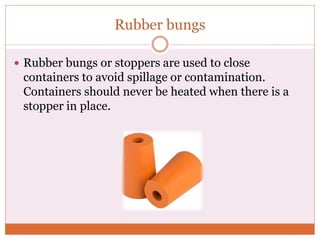 common laboratory apparatus ppt | PPTX