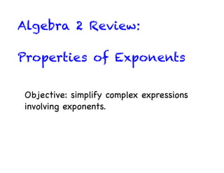 Pc Exponent Properties | PDF