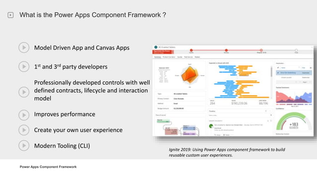 Power Apps Component Framework - Dynamics Power! 365 Paris 2019 | PPT