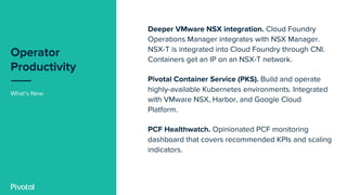Pivotal Cloud Foundry 2.0: First Look | PDF