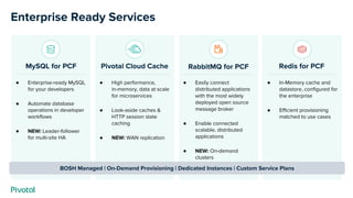 Pivotal Cloud Foundry 2.0: First Look | PDF