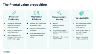 Pivotal Cloud Foundry 2.0: First Look | PDF