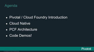 PCF Cloud-Native Workshop Slides | PPT