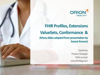 FHIR Profiles | PPTX