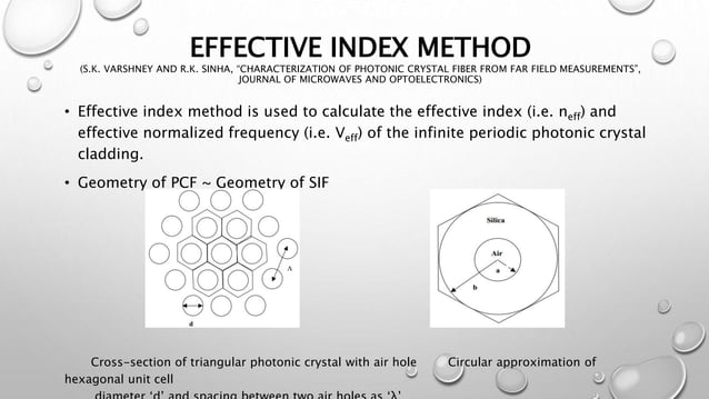 Characterization of Photonic Crystal Fiber | PPTX | Physics | Science