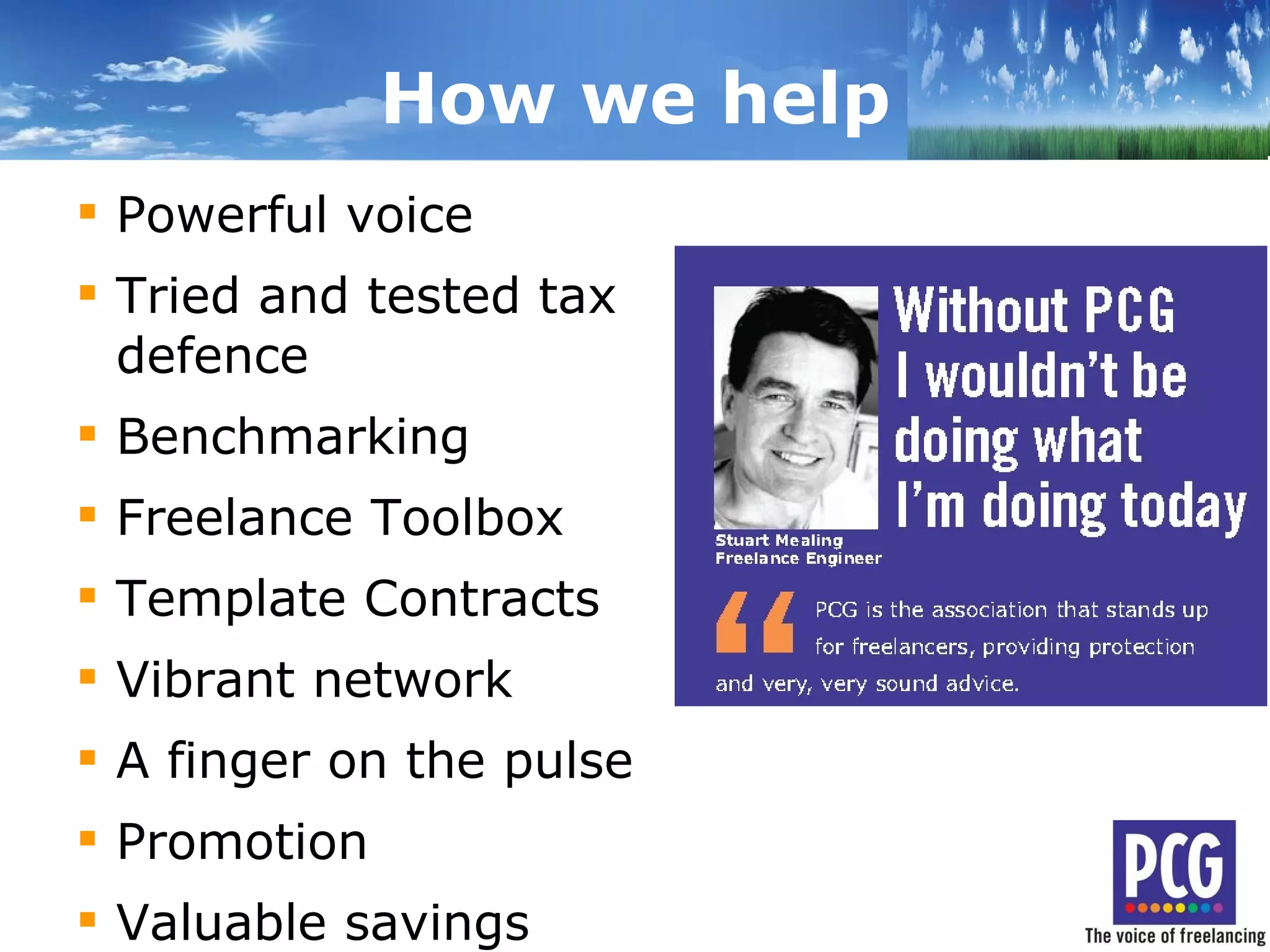 An introduction to the PCG | PPT