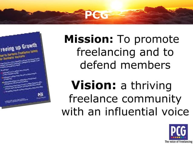 An introduction to the PCG | PPT