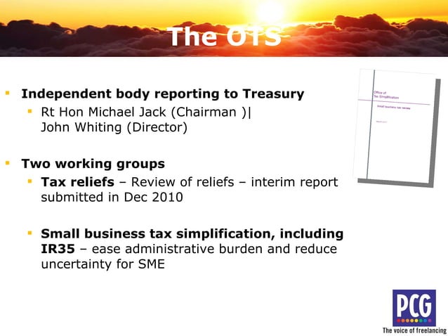 An introduction to the PCG | PPT