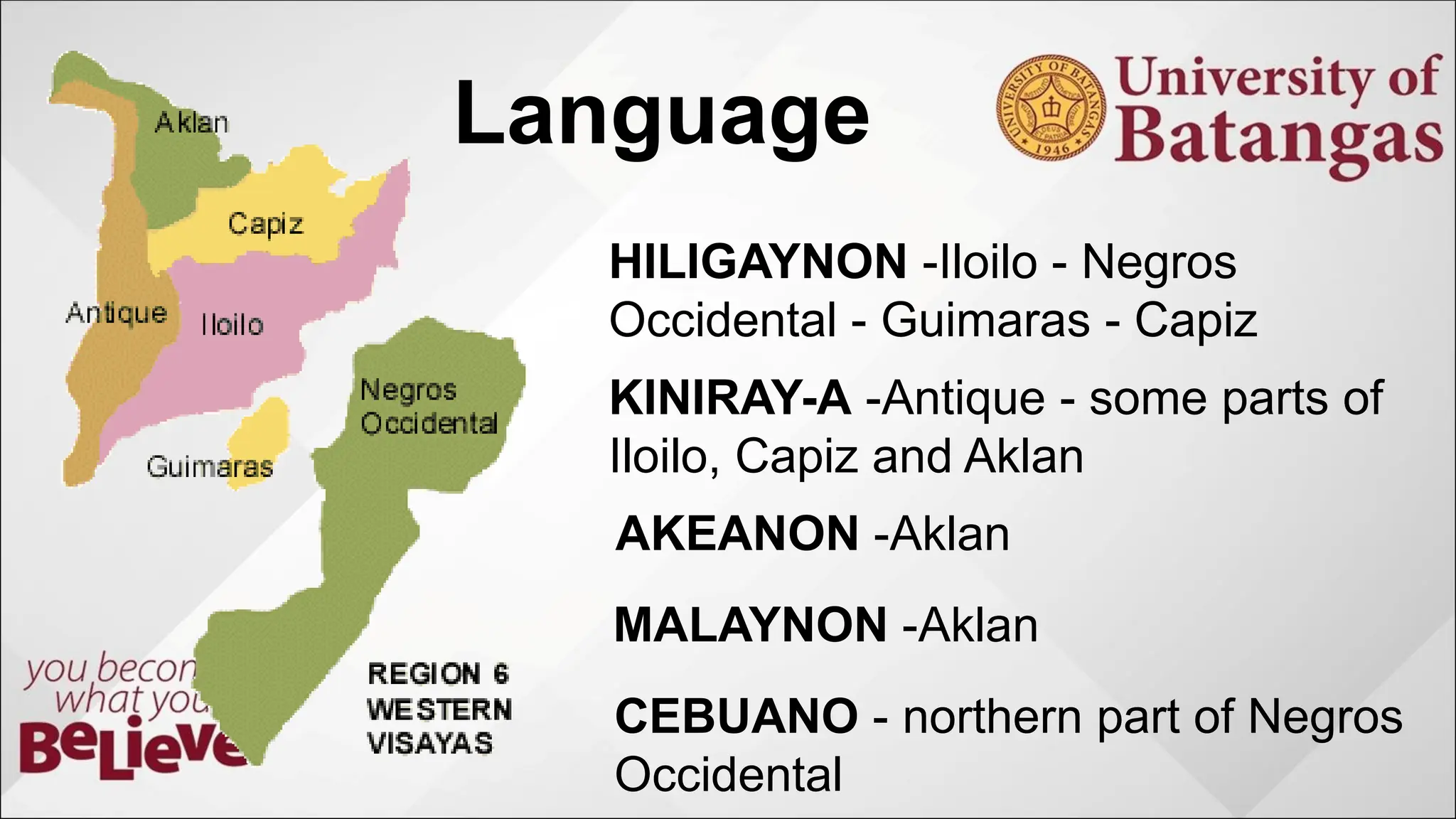 Philippine Culture and Tourism Geography Region 6 | PPTX