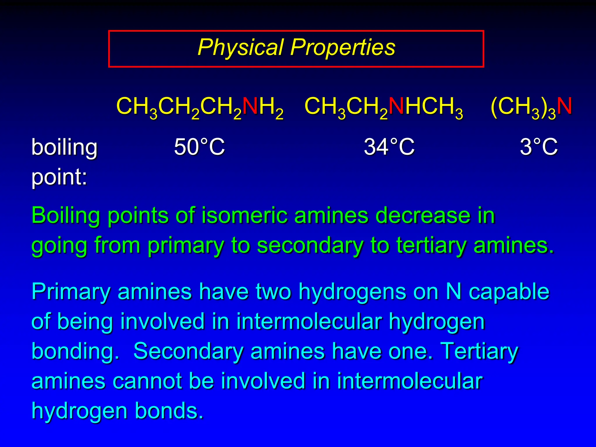 PCH 222 Chemistry of Amines 2021 modified.ppt | Chemistry | Science