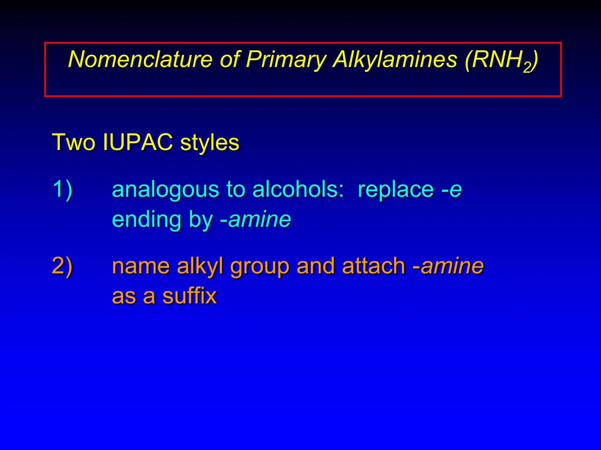PCH 222 Chemistry of Amines 2021 modified.ppt | Chemistry | Science