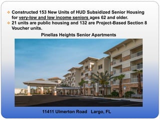 Pinellas County Housing Authority - 2017/2018 | PPT