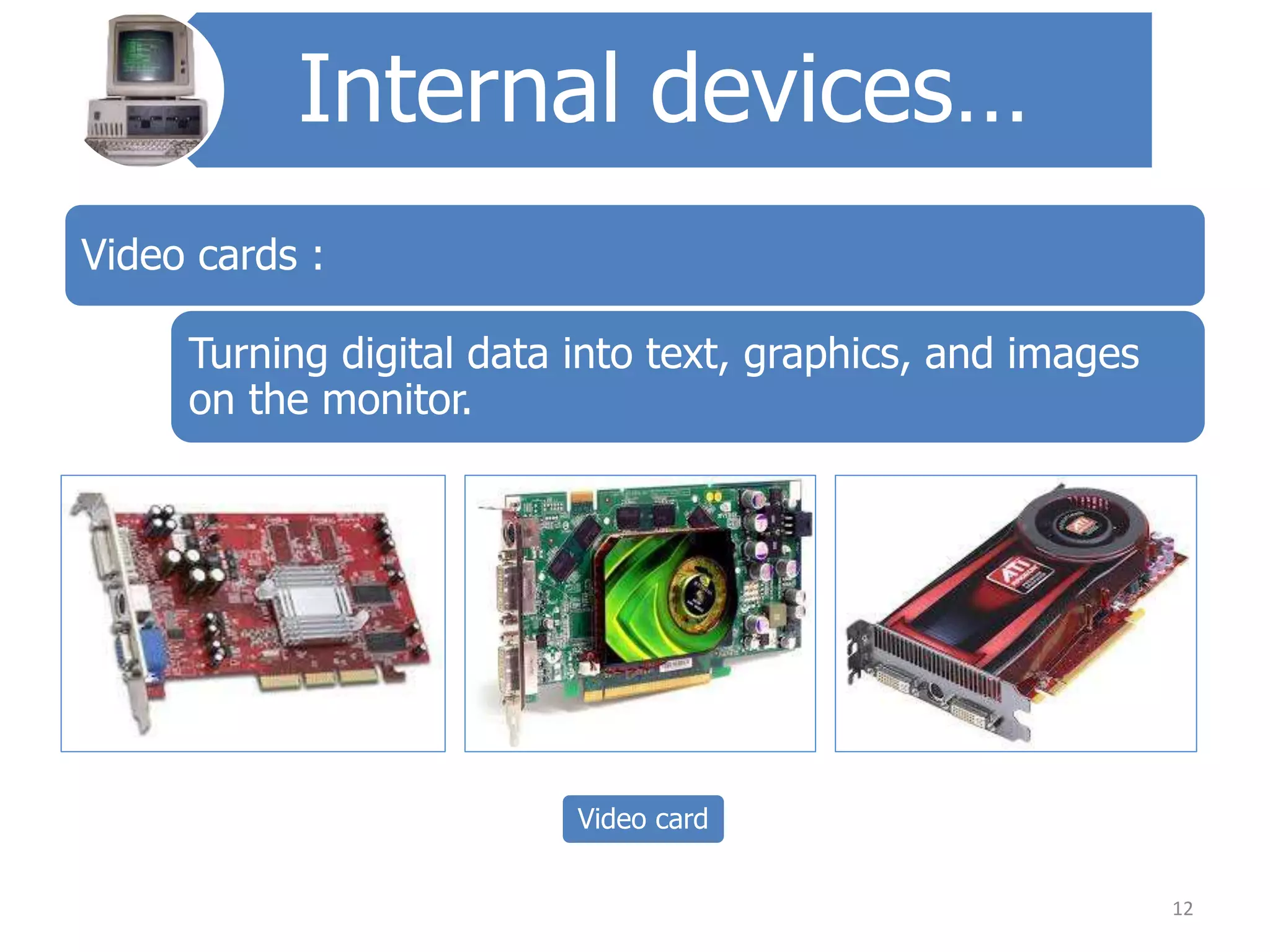 Pc hardware overview part 1 | PPSX | Computer Peripherals | Computing