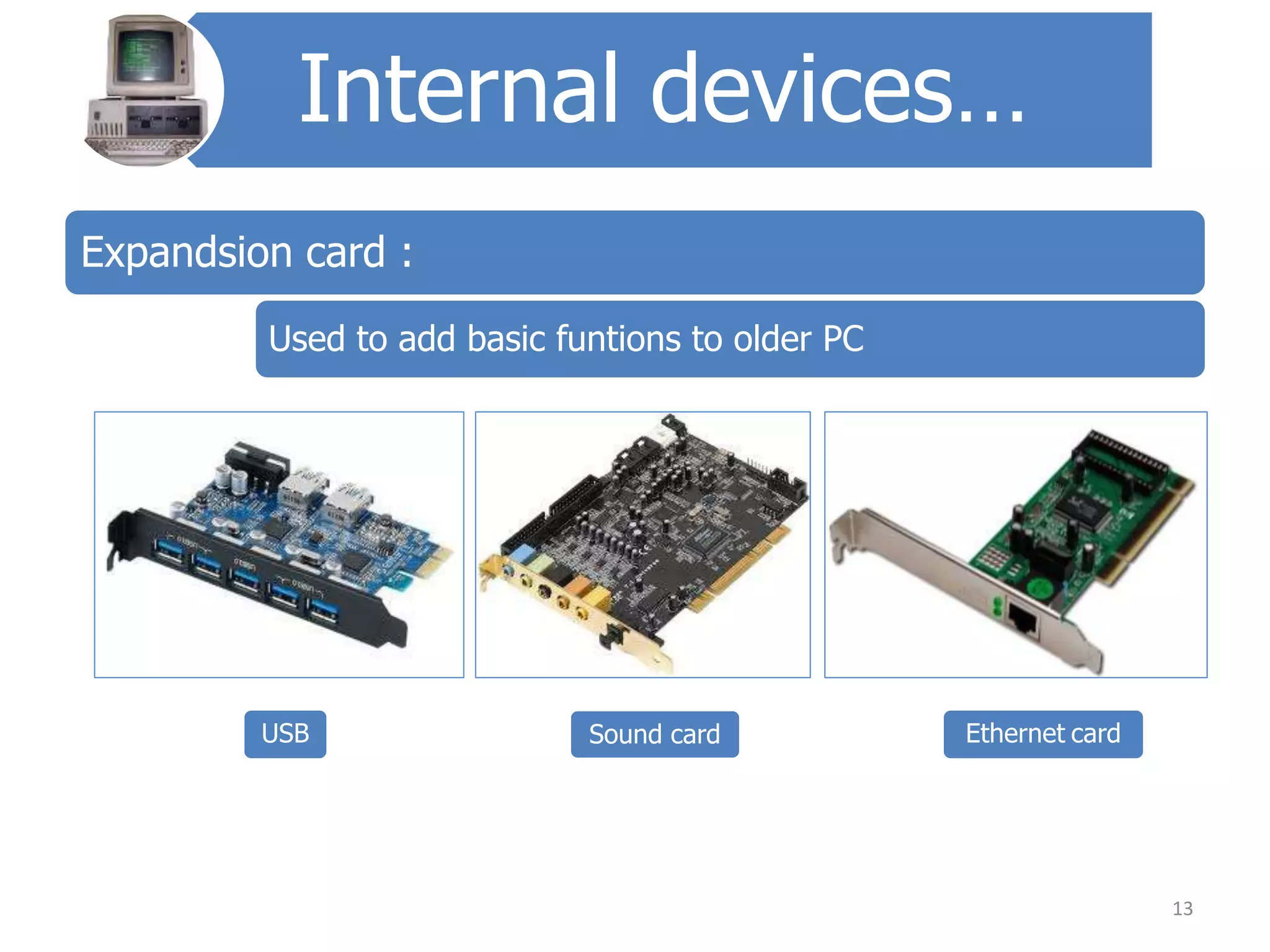 Pc hardware overview part 1 | PPSX | Computer Peripherals | Computing