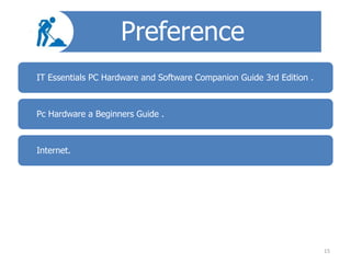 Pc hardware overview part 1 | PPT