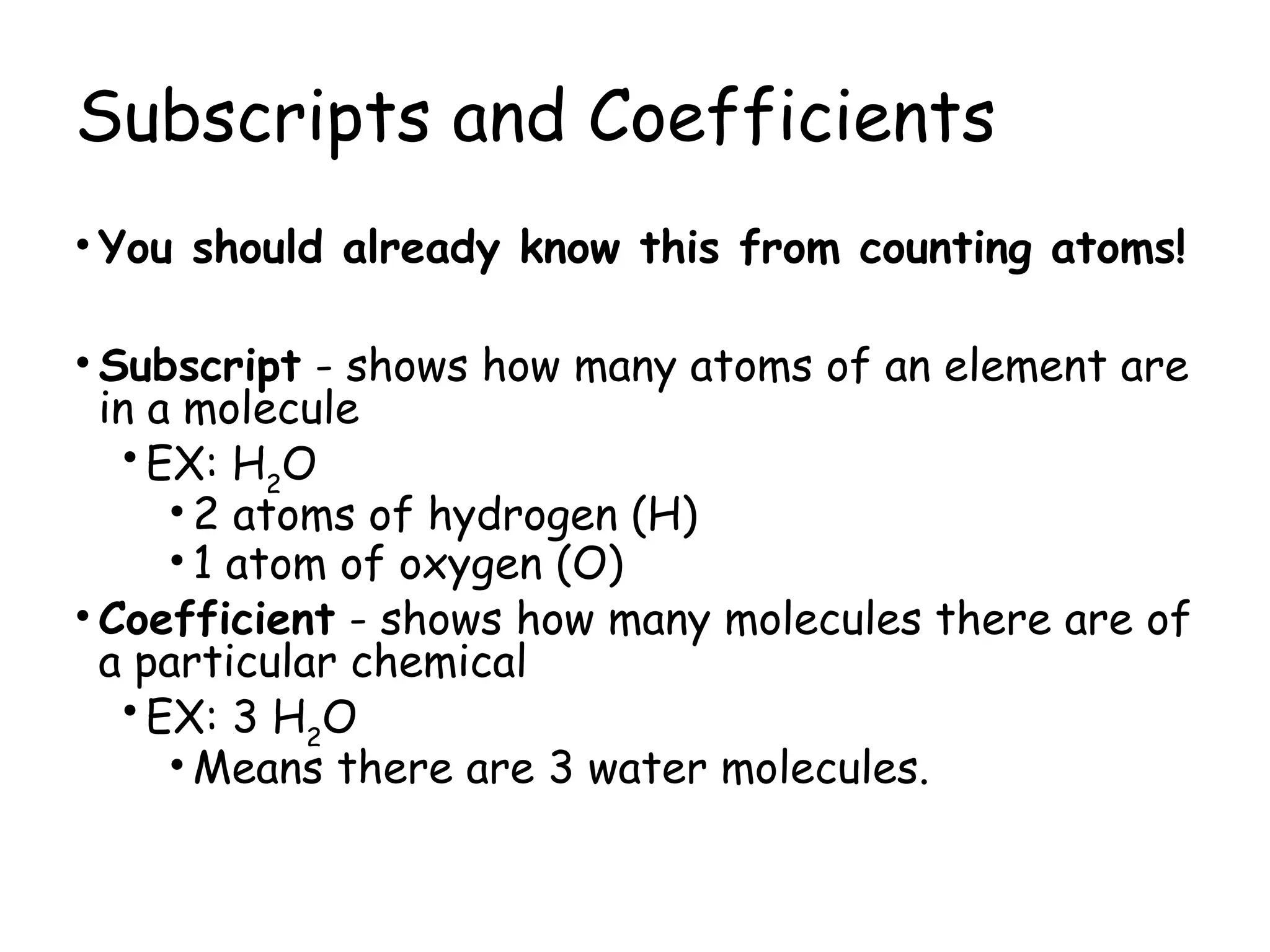 Balancing chemical equation grade 10 notes | PPT