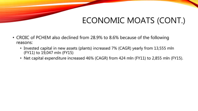 PCHEM – Fundamental Analysis FY15 | PPT