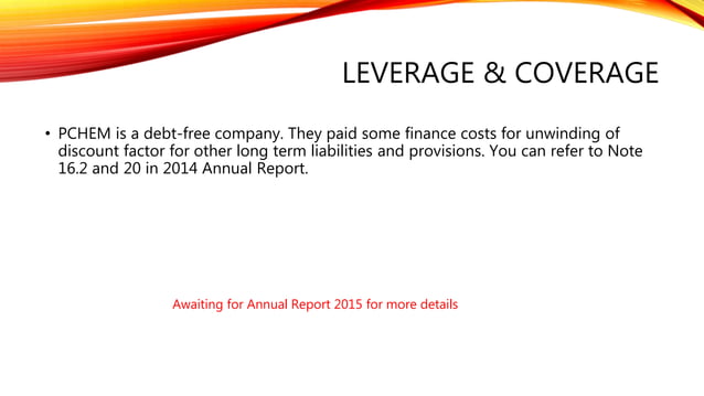 PCHEM – Fundamental Analysis FY15 | PPT