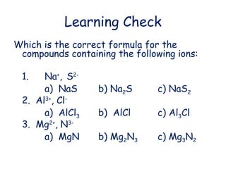 chemistry ionic compounds and naming.ppt