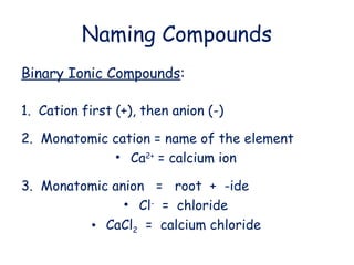 chemistry ionic compounds and naming.ppt