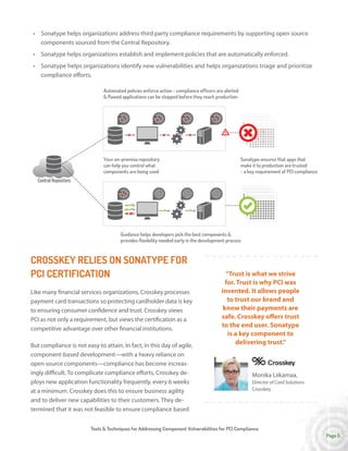 Tools & Techniques for Addressing Component Vulnerabilities for PCI Compliance | PDF