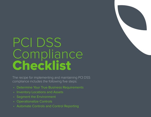 PCI DSS Implementation: A Five Step Guide | PDF | Credit Cards ...