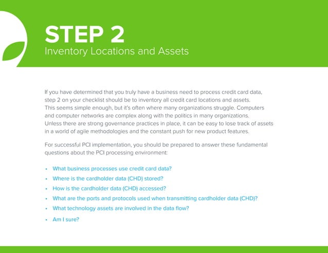 PCI DSS Implementation: A Five Step Guide | PDF | Credit Cards ...