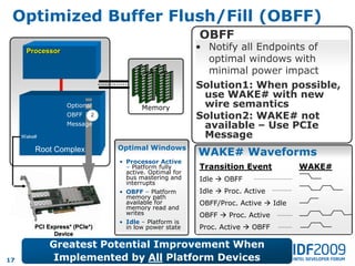 Pci express3-device-architecture-optimizations-idf2009-presentation | PDF