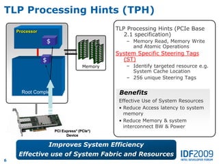 Pci express3-device-architecture-optimizations-idf2009-presentation | PDF