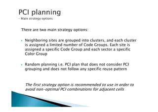 Pci planning-for-lte | PDF