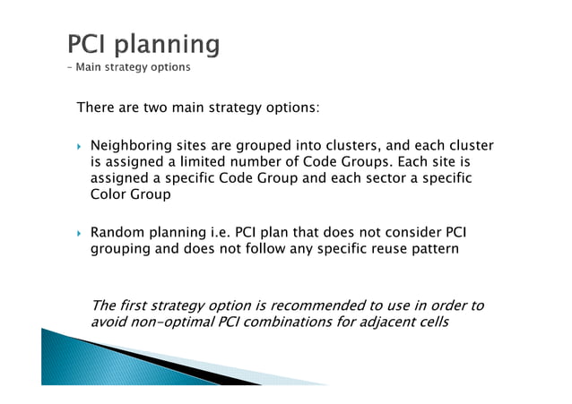 Pci planning-for-lte | PDF